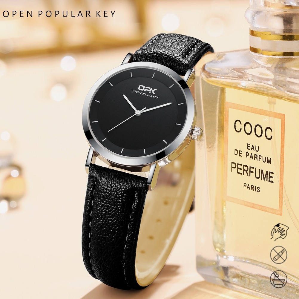 OPK Watch For Women Waterproof Original Analog Quartz Fashion Leather ...