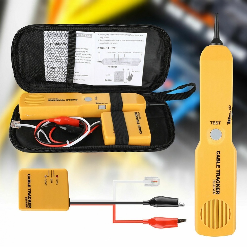 Efficient Network Cable Tester for Precise Wire Tracing and Breakpoint ...