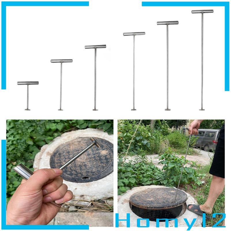 [HOMYL2] Manhole Cover Hook Single Hook Rolling Doors Lifting Heavy ...