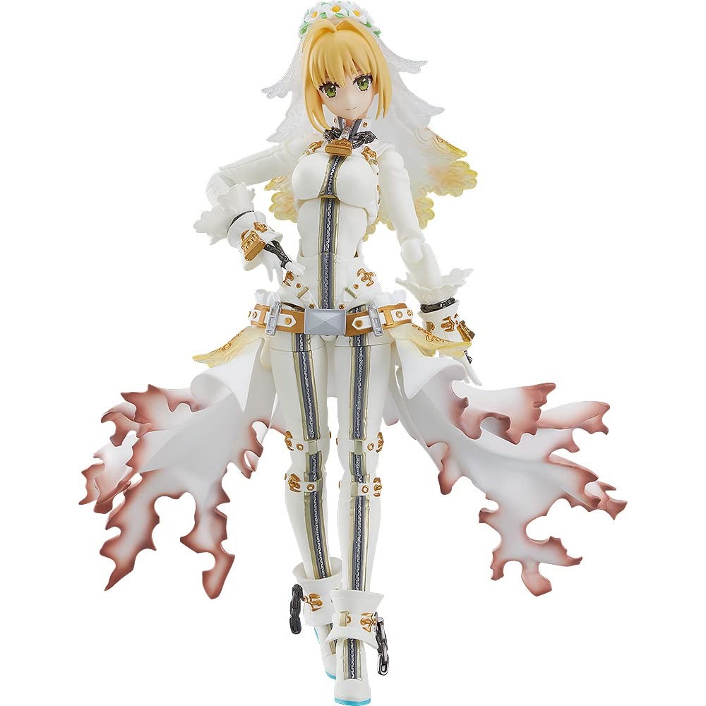 figma Fate/Grand Order Saber/Nero Claudius [Bride] Non-scale plastic painted movable figure ...