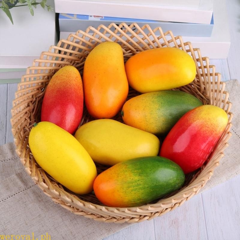 weroyal Realistic Mangoes Simulation Decors Decorative Artificial ...