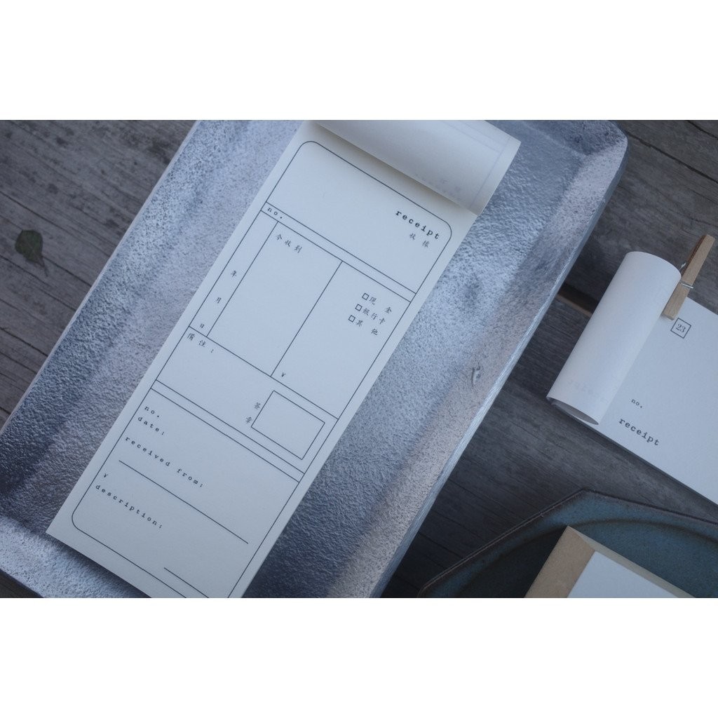 HANEN STUDIO Our Store's Custom Receipt Notes Japanese Imported Sticky ...