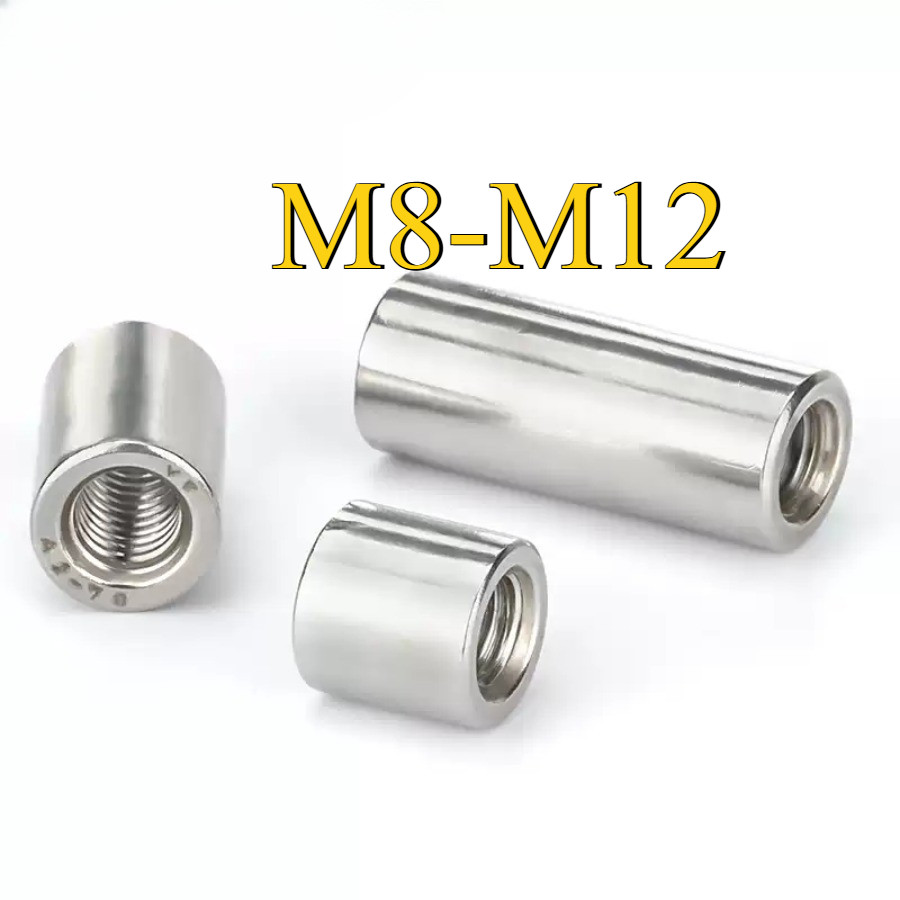 Long Nut Coupling Nut Connecting Nut / extended round nut round joint nut column round screw ...