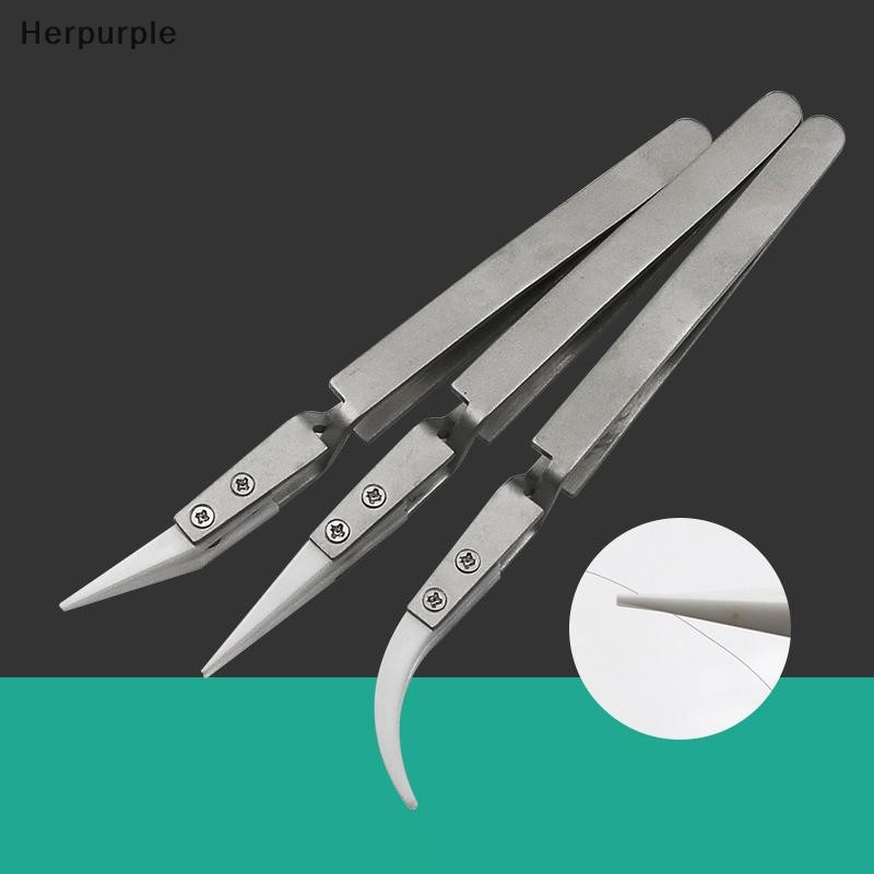 HER 1PC Ceramic Straight Tip Electronic Soldering s, Anti-Static Reverse Acid Resistant ...