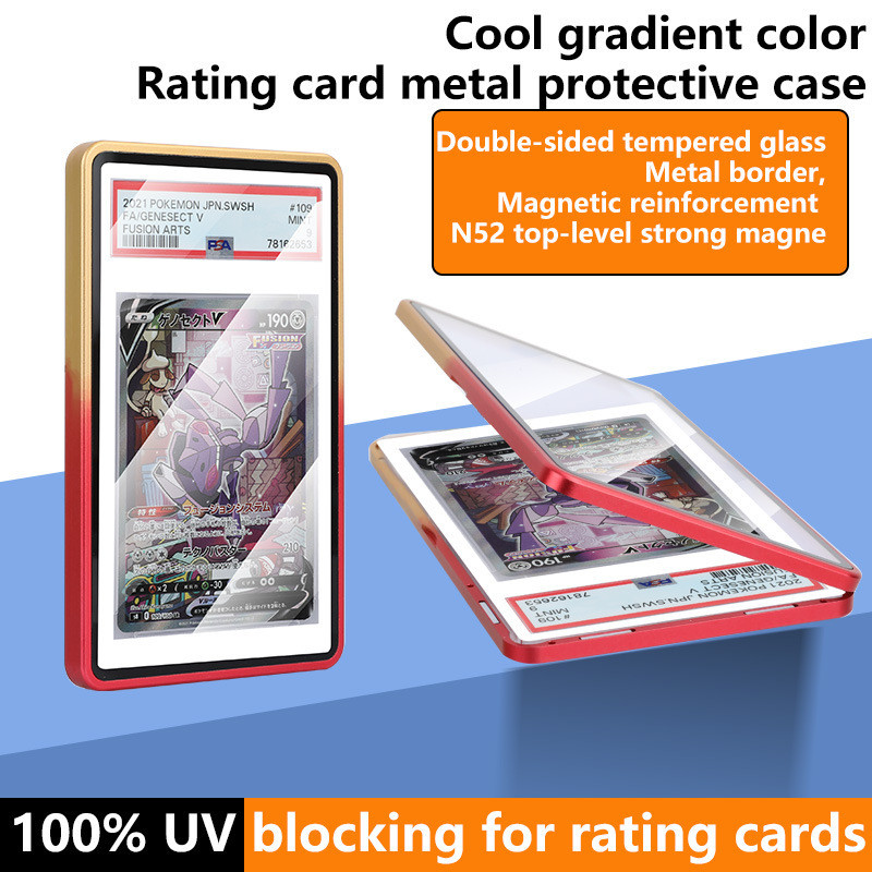 Gradient Color Graded Cards Protector Case for PSA Graded Cards ...