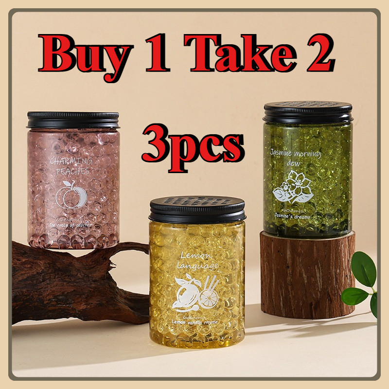 NEW Buy1 Take2 Air Freshener for Home Beads Room Fragrance Bathroom Diffuser Car Air Freshener ...