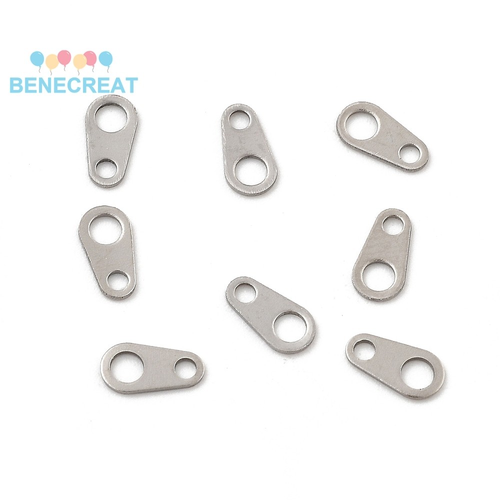500pc Non-Tarnish 316 Surgical Stainless Steel Chain Tabs Chain ...