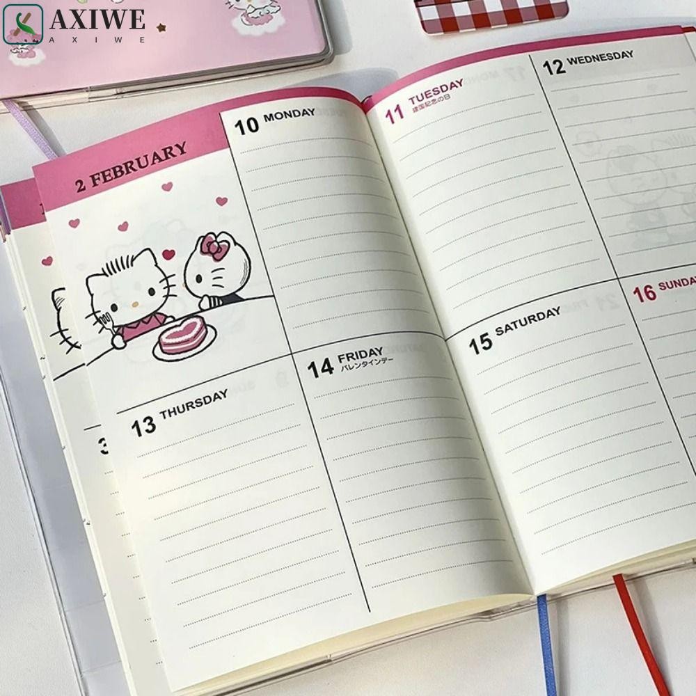 AXIWE 2025 Planner Notebooks, A5 96 Sheets Diary Notebook, Handbook ...