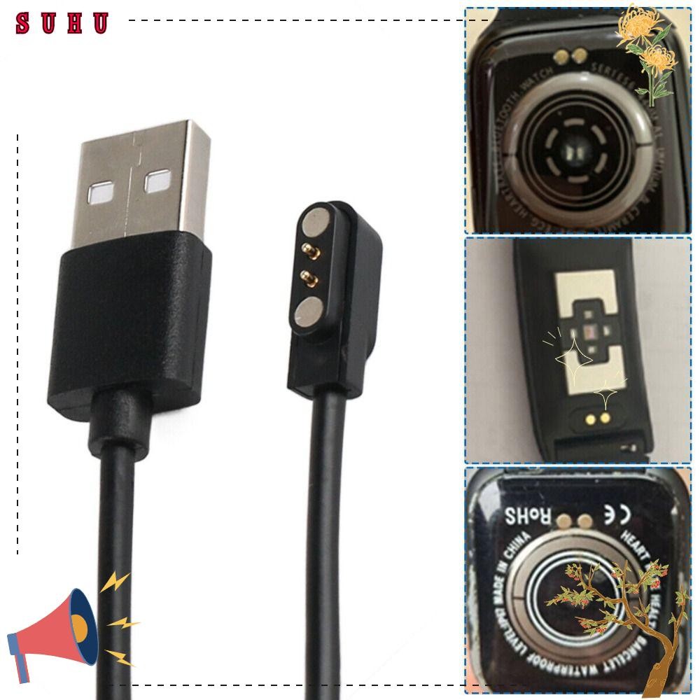 SUHU Smart Watch Charger Quick Charge Universal Wire Cord 2 Pin ...