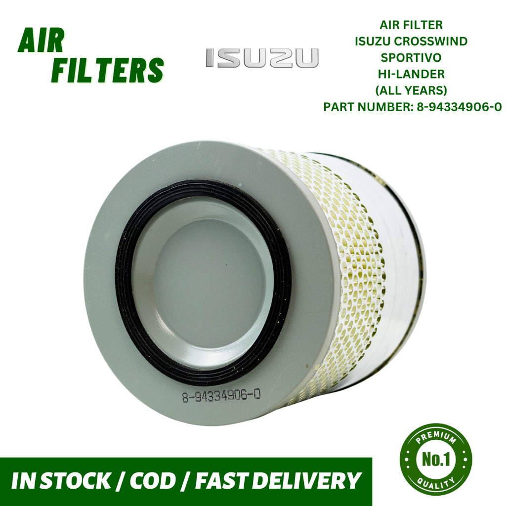 AIR FILTER for ISUZU CROSSWIND / SPORTIVO / HI-LANDER (ALL YEARS) (8 ...
