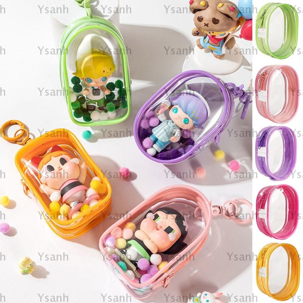 YSANH Doll Outdoor Bag, Transparent Doll Display Out Box, Kawaii PVC ...