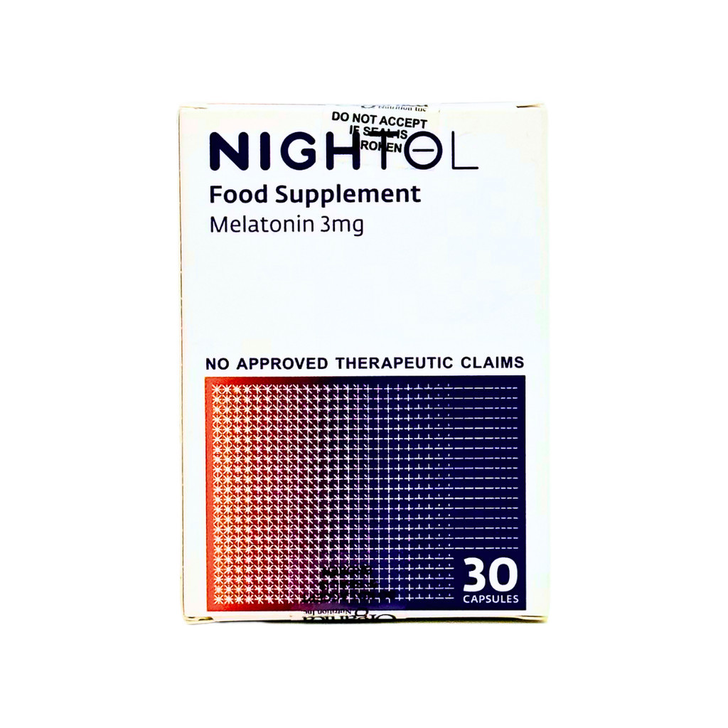 Nightol Melatonin Food Supplement Melatonin 30caps by Natasha co-brands ...