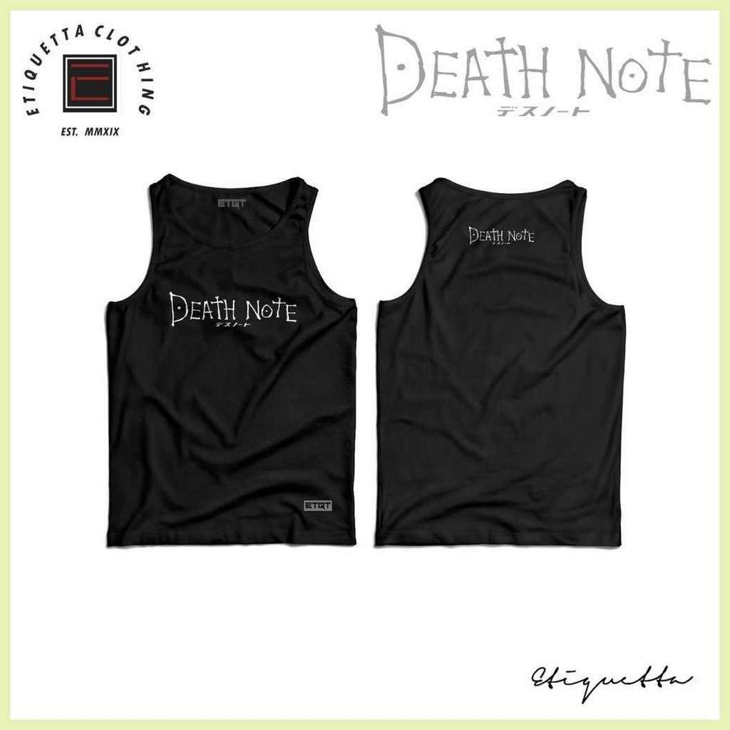Etiquetta|y#Co.%pU=--vBUnisexq-bbAnimeoTank]x#Top - Death Note - Title ...