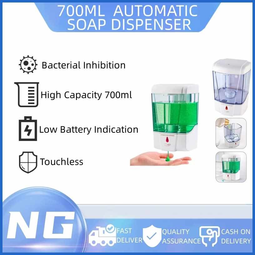 NG/It_MALL@b>700ML]i.Automatic#j.Soap#M.Dispenser$C/Wall$l/Mounted$j ...