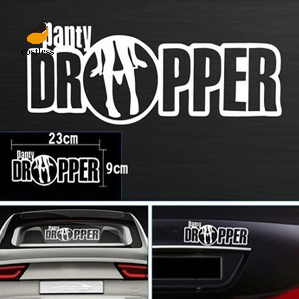 COL Sexy Bikini Lady Panty Dropper Car Truck Decal Window Sticker Cool ...