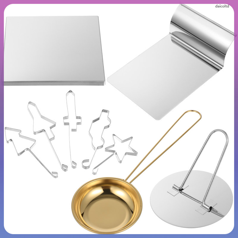 1 Set Honeycomb Cookie Game Dalgona Cookie Carving Kit Diy Dalgona ...