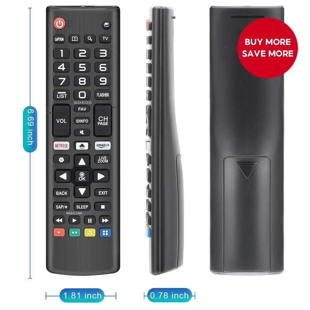 AKB75095307 Universal Remote Control Compatible for LG Smart TV LED Plasma Magic Webos 3D 4K UHD ...