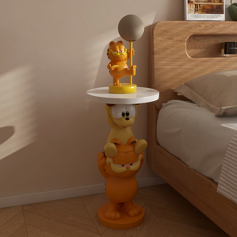 Garfield Audi Stacked Side Table Bedside Table Decorations Master ...