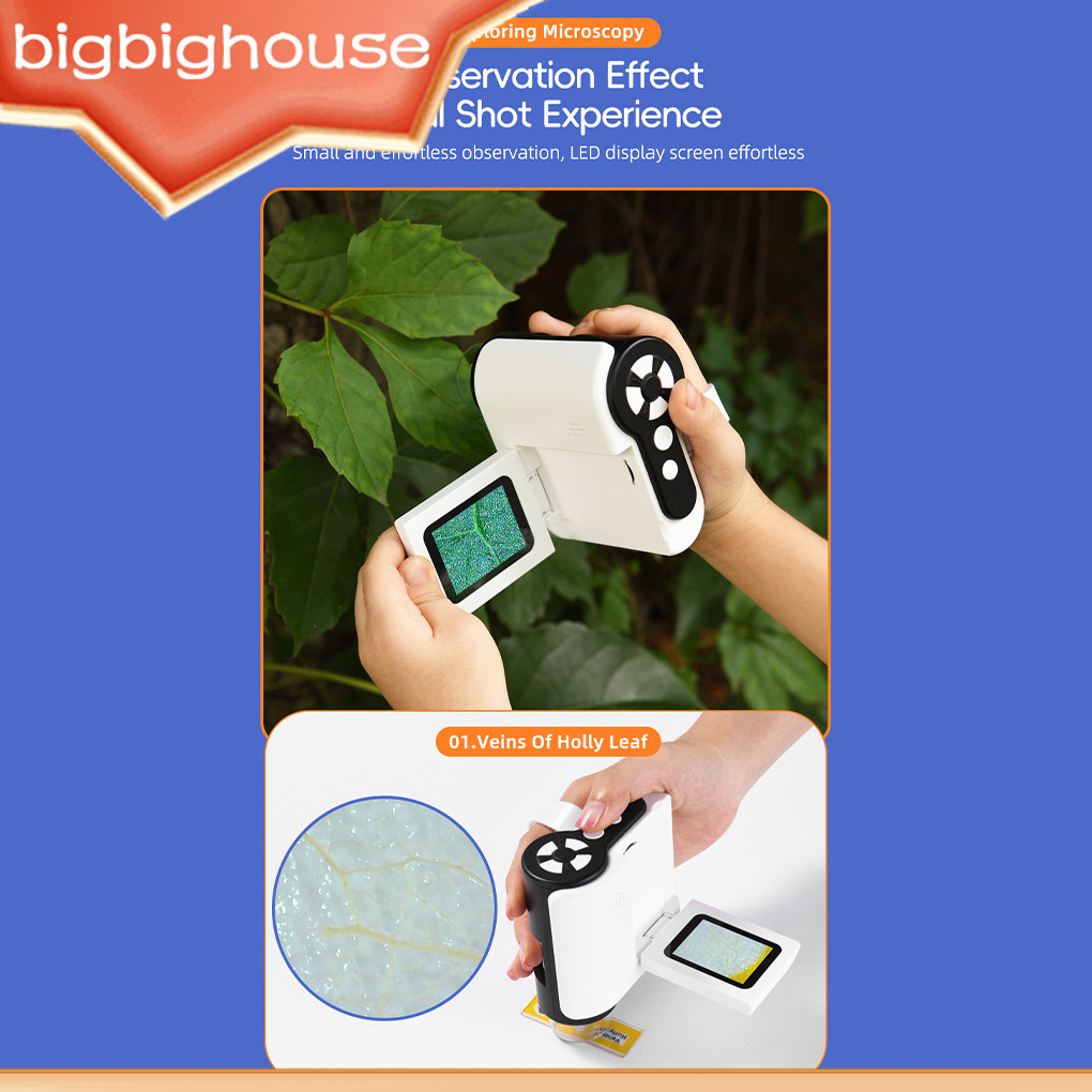 Kids Pocket Microscope Easy To And Carry Young Explorers Connect To PC For Live Forzoom View ...