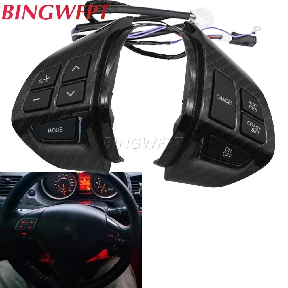 Bluetooth Phone Cruise Control Steering Wheel Switch For Mitsubishi ...