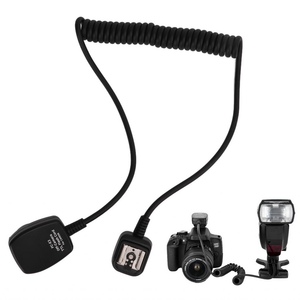 Rubikcube JJC Off Camera Flash Cord 1.3m TTL Sync for 600EX RT 580EX II ...