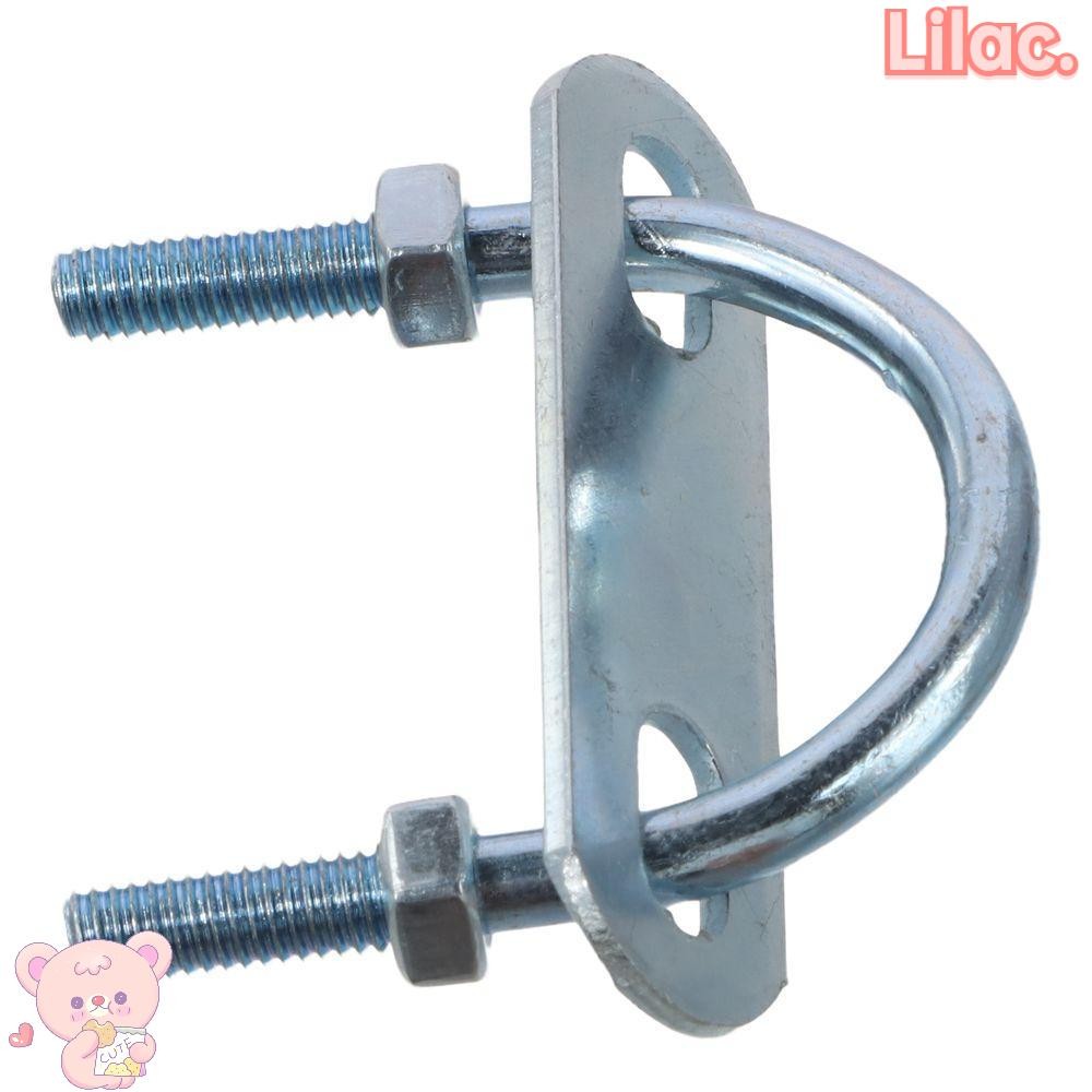 LILAC 2pcs U Clamp Bolt, Silver M6*34*51MM Round U-Bolts, Stainless ...