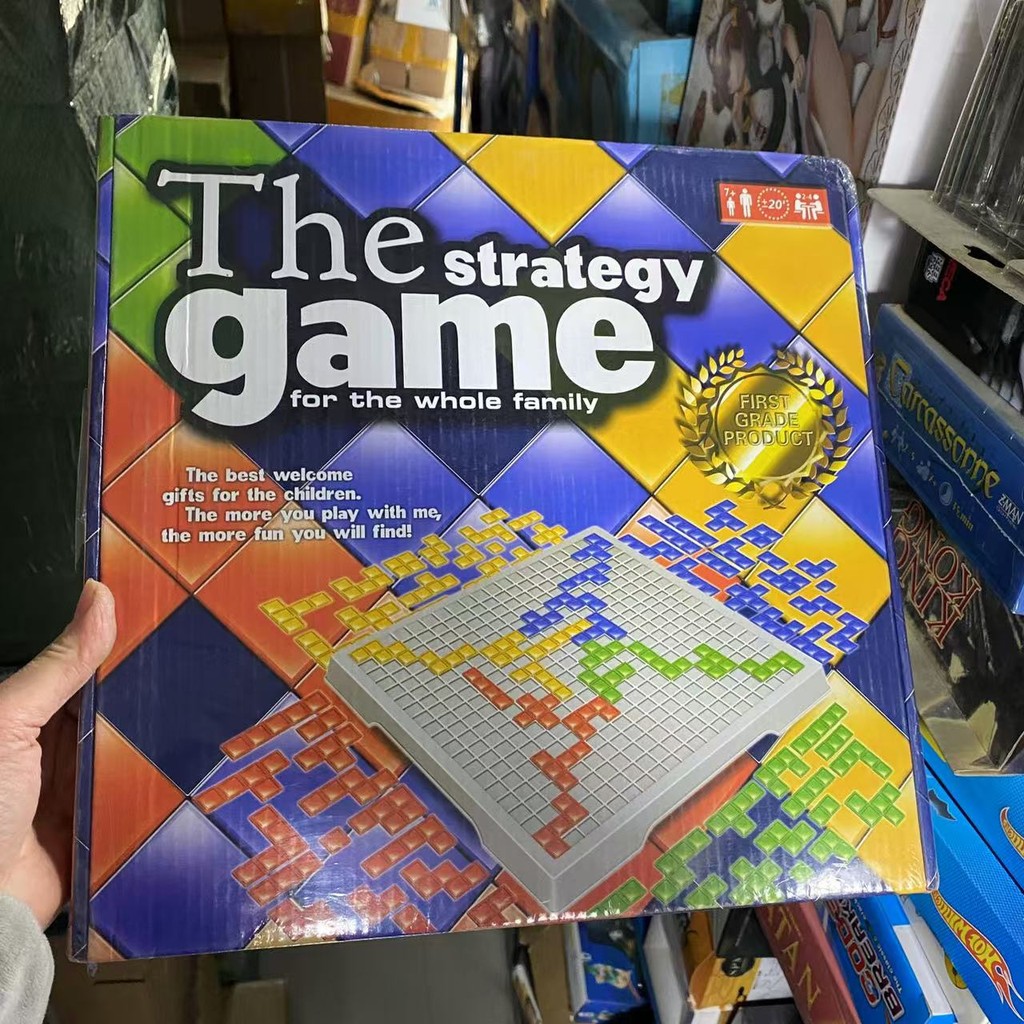 Blokus Board Game 4 Players Family&Kids Strategy Game Juego de Mesa ...