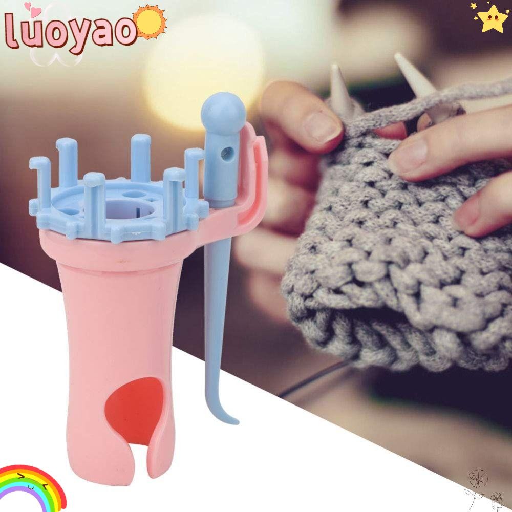 LUOYAO Yarn Wool Knitter Plastic Weaving Lacing|Manual Spool Knitter ...