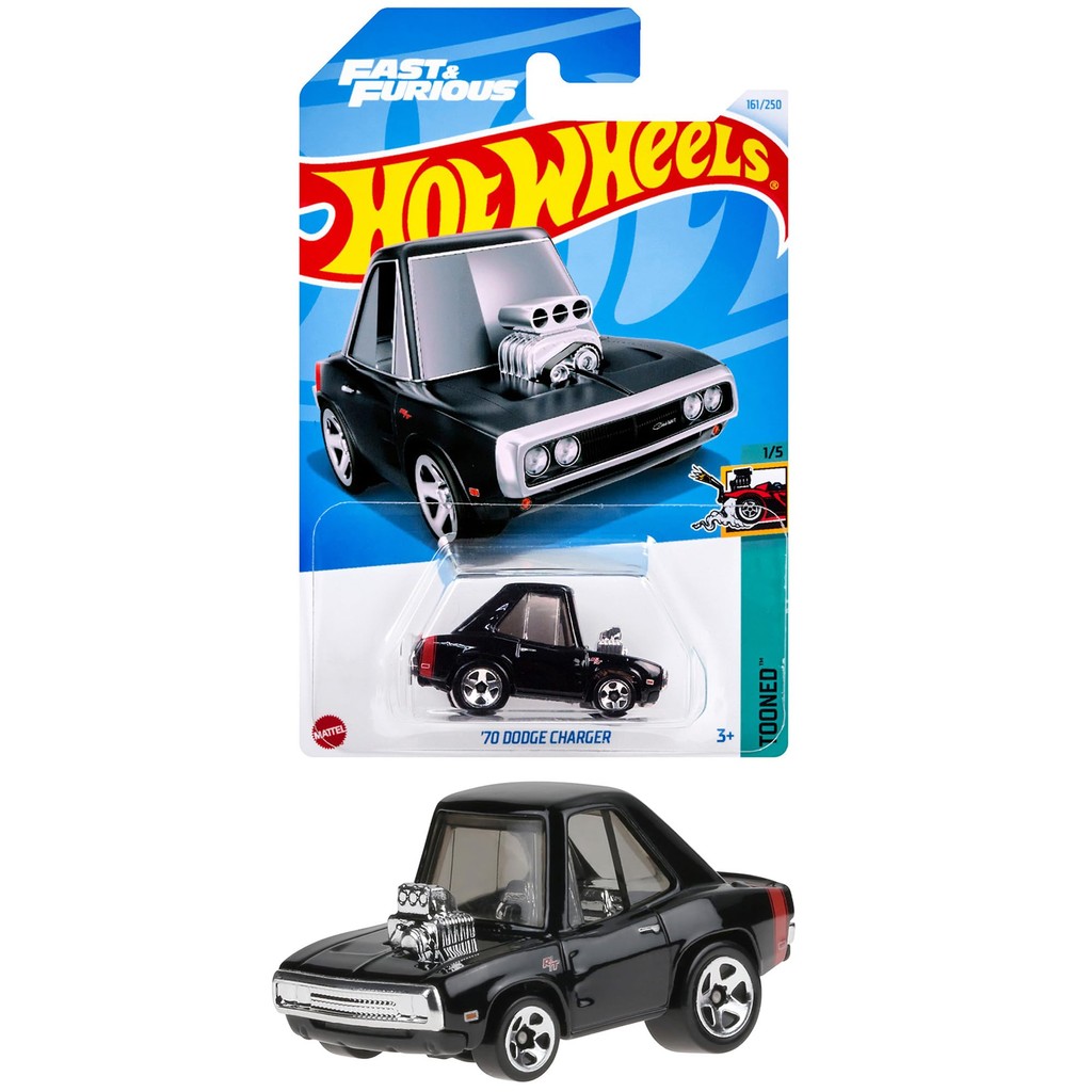 Authentic Hot Wheels Basic Car '70 Dodge Charger Vehicle Toy Mini Car ...