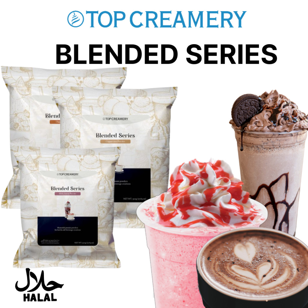 TOP Creamery Blended Series Powder Premix(Coffee Late,Cappuccino ...