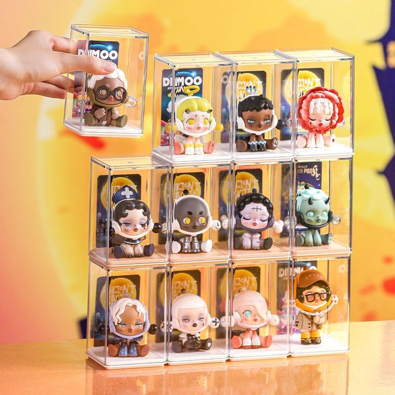 My Mystery Box Storage Display Stand popmart Figure Anti-dust Acrylic ...