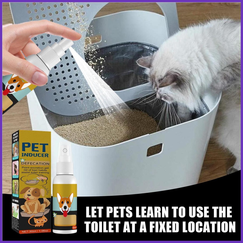Potty Training for Dogs 30ml Pet Peeing Poop Training for Cat Natural Safe Indoor Outdoor Potty ...