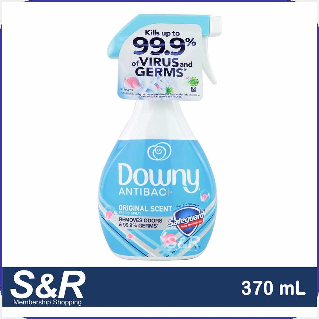 Downy*XJ]Antibac?nW:Original`H&Scent`X&Fabric`b&Spray`v&370mL | Shopee Philippines