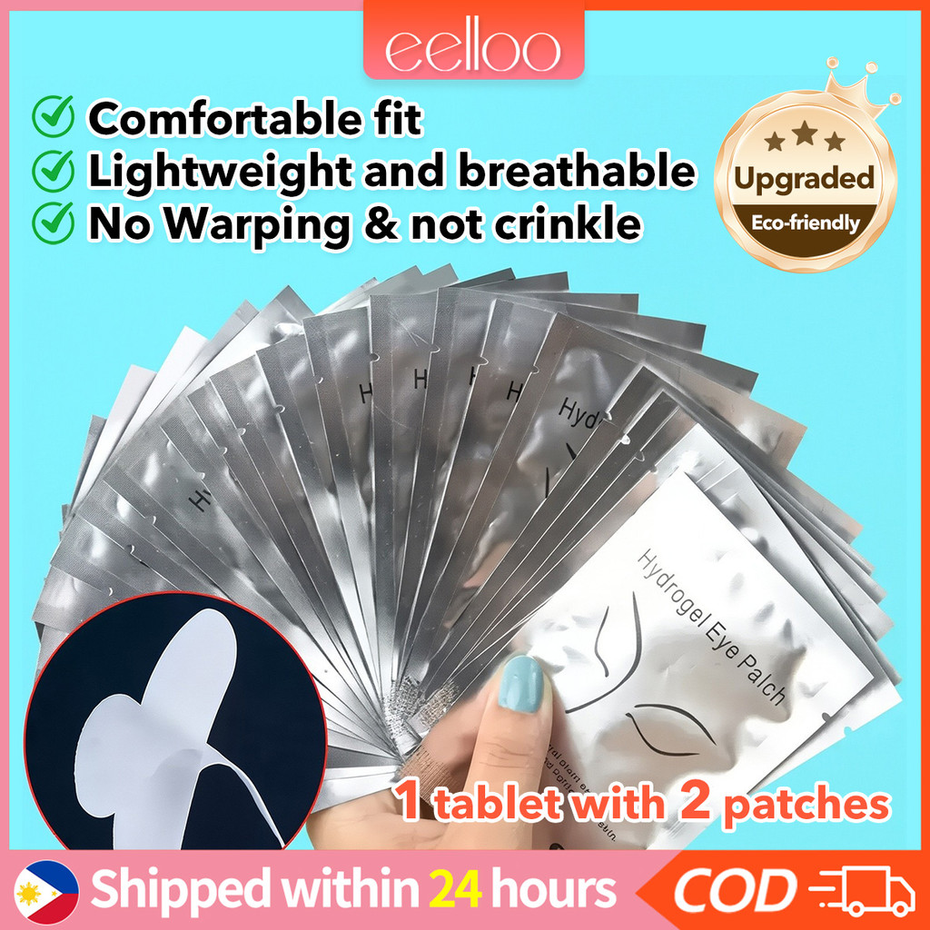 50 Pairs Hydrogel Eye Patch Eyelash Extension Pad Eyelashes Eyepatch ...