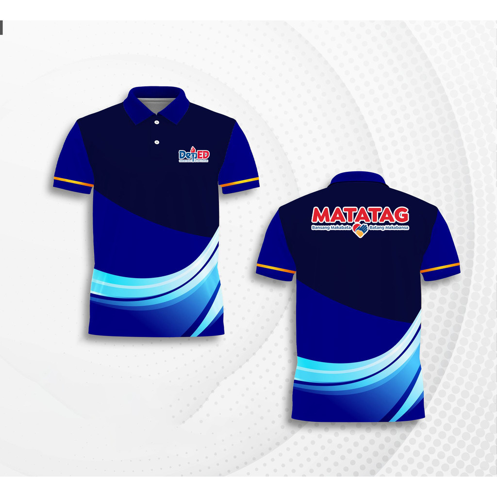 DEPED MATATAG POLO SHIRT UNIFORM FULL SUBLIMATION POLO-Shirt FOR WOMEN ...
