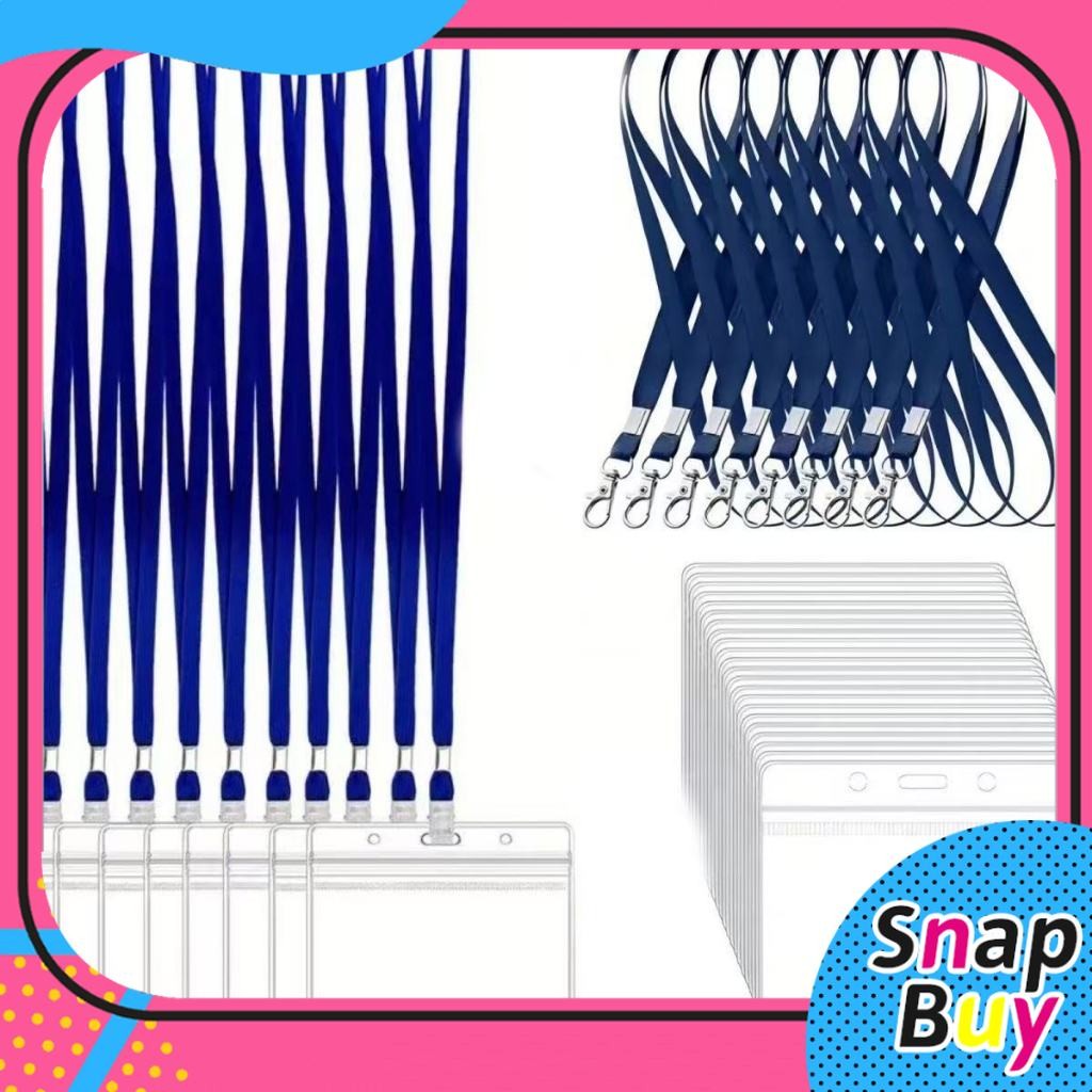 Transparent Plastic ID Case Waterproof ID Protector With Free lanyard ...