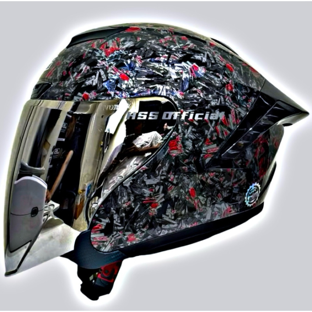 Latest Vrc Racer X & Vrc Norisk Helmet Premium Quality SNI Adult ...