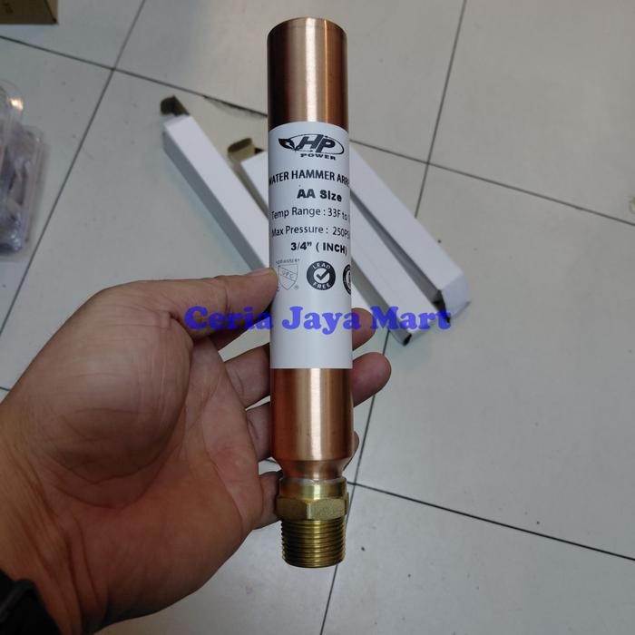 3/4" Inch Water Hammer / Pipe water shock absorber tool / Safety Water ...