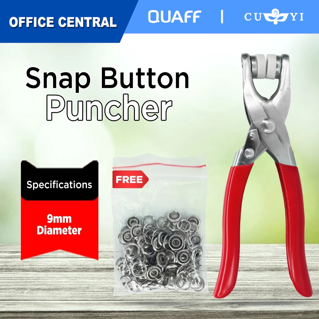 Snap Button Pliers Tools Set Metal With Fastener Pliers Automatic ...