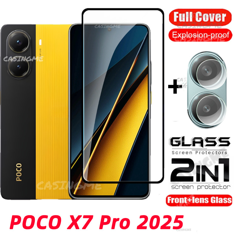 POCO X7 Pro 2025 Screen Protector Transparent Full Cover Film For POCO ...