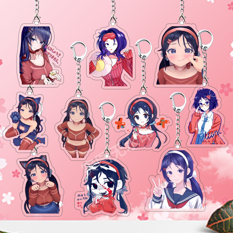 Hot-selling Miside Mista Mita Merchandise Anime High-value Keychain ...