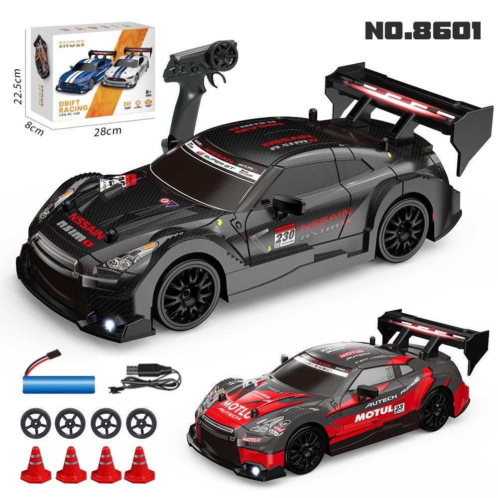 1：24 NISSAN GTR 4WD RC Drift Racing Car Toy Remote Control Car Ford ...