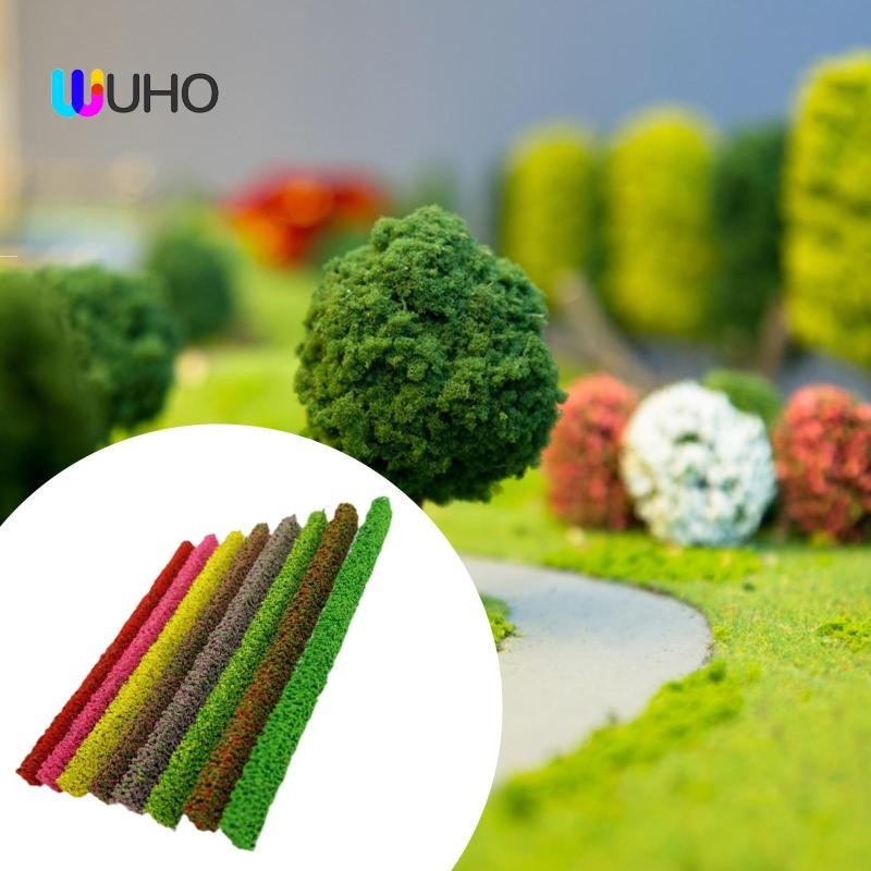 [WUHO] 8x Miniature Shrub Strips Mini Bushes for Sand Table Railway ...