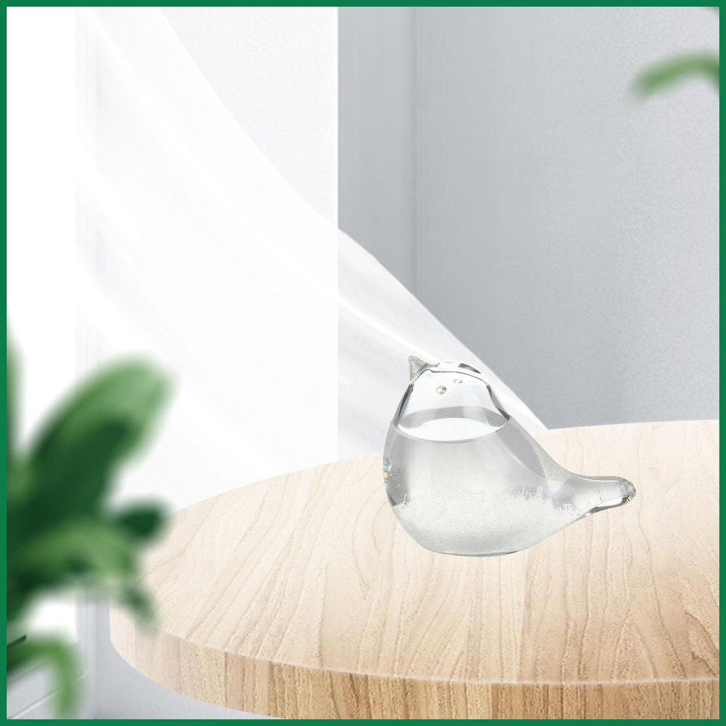 Weather Glass Storm Predictor Weather Predicting Storm Glass Bird ...