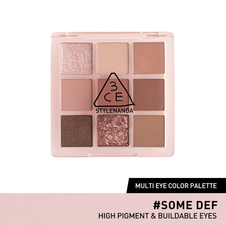 3CE Multi Eye Color Palette Clear Some Def | Shopee Philippines