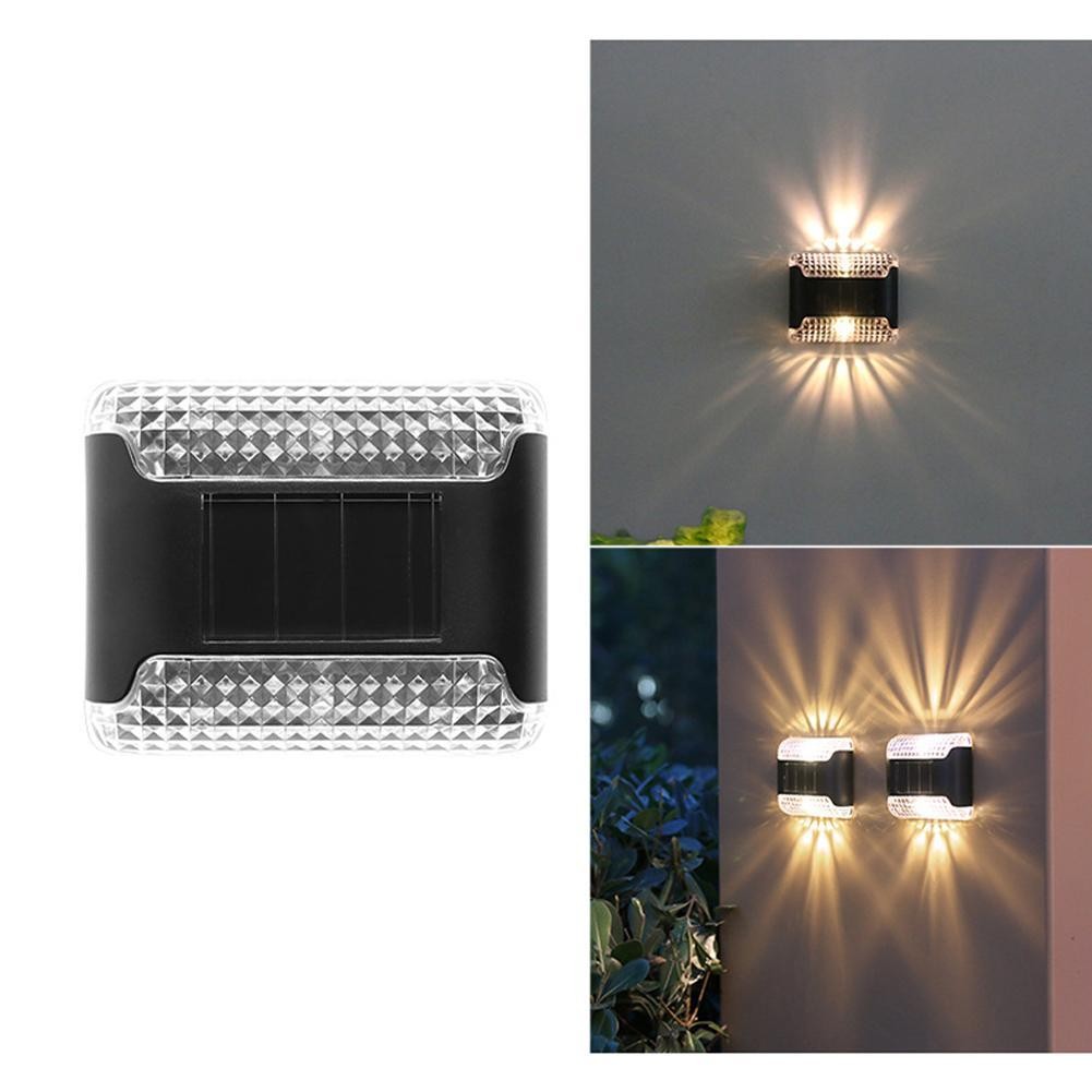 Solar Wall Lamp Courtyard Waterproof Lamp Household Light Night Small ...