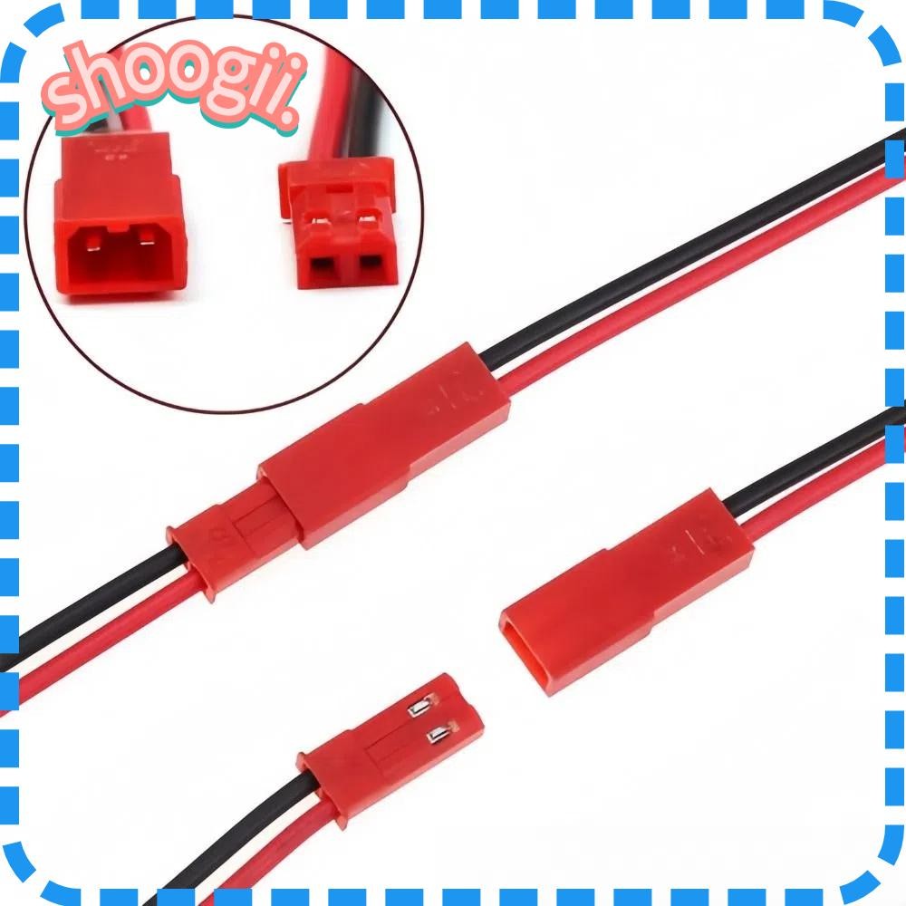 SHOOGYY 20 pair Connector, 10/15/20/25 cm 2 Pin JST Plug Cable, RC Car ...