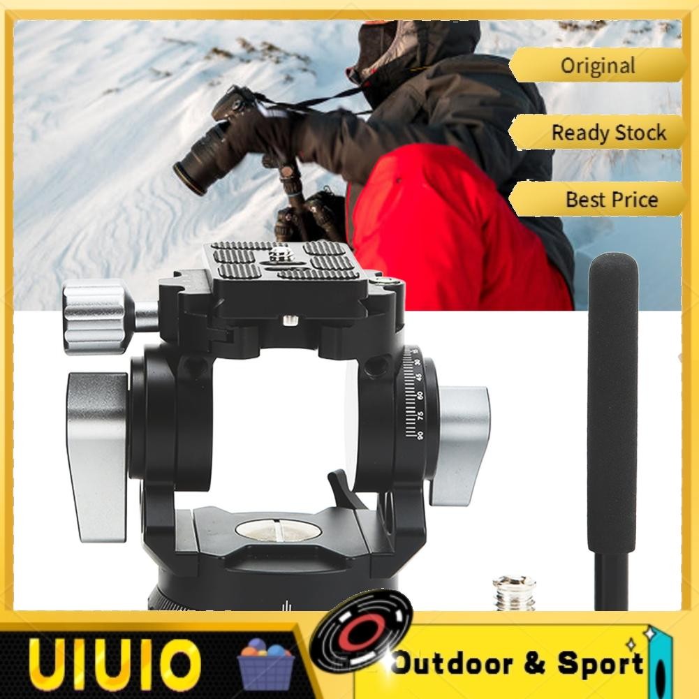 Uiuio Fluid Tr Head with Quick Release Plate and Handle Aluminum Oy ...