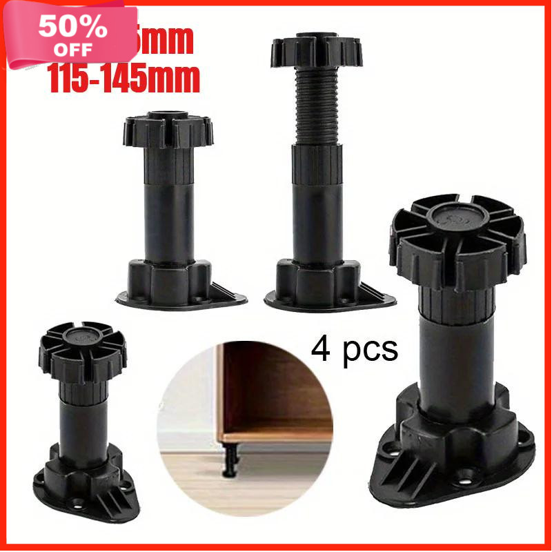 4pcs Furniture Fitting Cabinet Plinth Feet for Kitchen Furniture ...