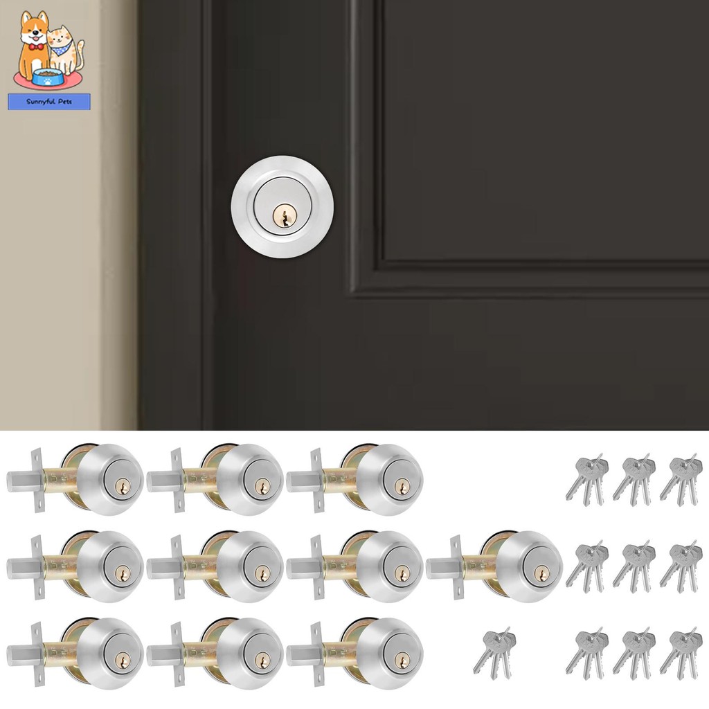 Entry Lever Door Lock Stainless Steel Deadbolt Door Lock Safe Reliable ...